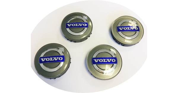 Diska vāciņi 64.0mm Volvo 4 x Volvo diska vāciņī ( 30671515 )